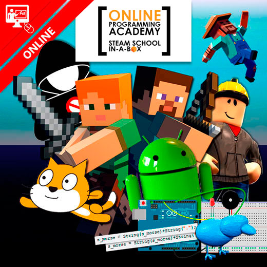 STEAM SCHOOL IN-A-BOX Online Programming Academy – STEAM, educational ...
